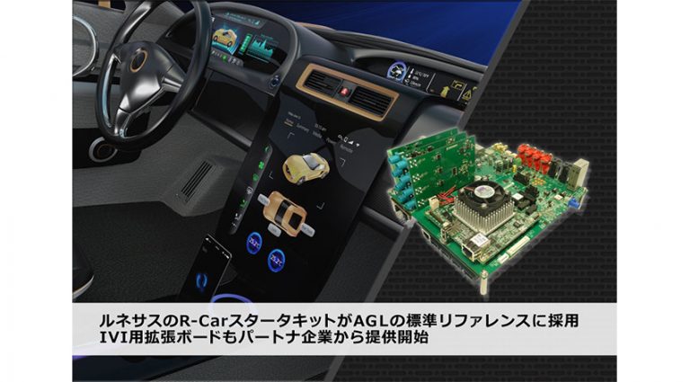 ルネサス、R-CarスタータキットがAutomotive Grade Linuxの標準リファレンスプラットフォームに採用、次世代コネクテッド ...