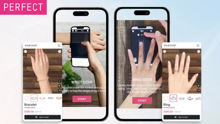 パーフェクト、「ARジュエリー試着」ができる指と手首のサイズを計測するフィッティング技術を発表 | IoTNEWS