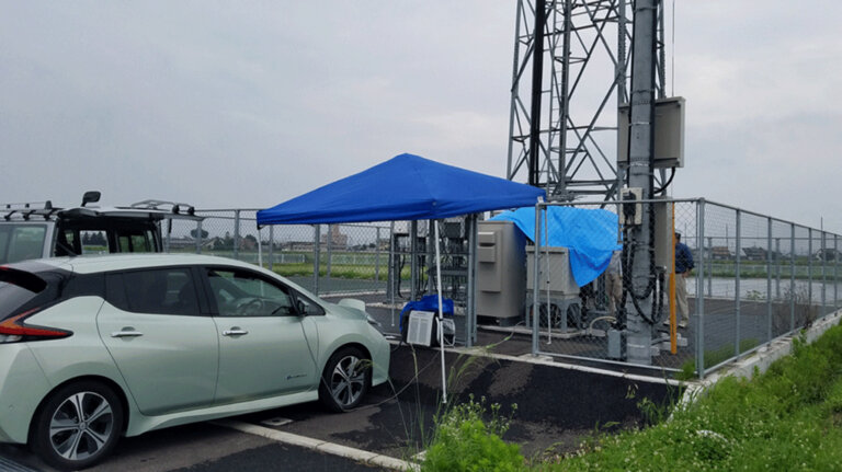 NTT・ドコモ・NCS、EVを活用した基地局電源救済システムの実証実験を開始 | IoTNEWS