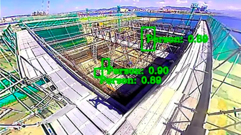 東洋建設、OKIのモニタリングシステム「フライングビュー」映像からAIモデルを作成する物体検知システムを構築 | IoTNEWS